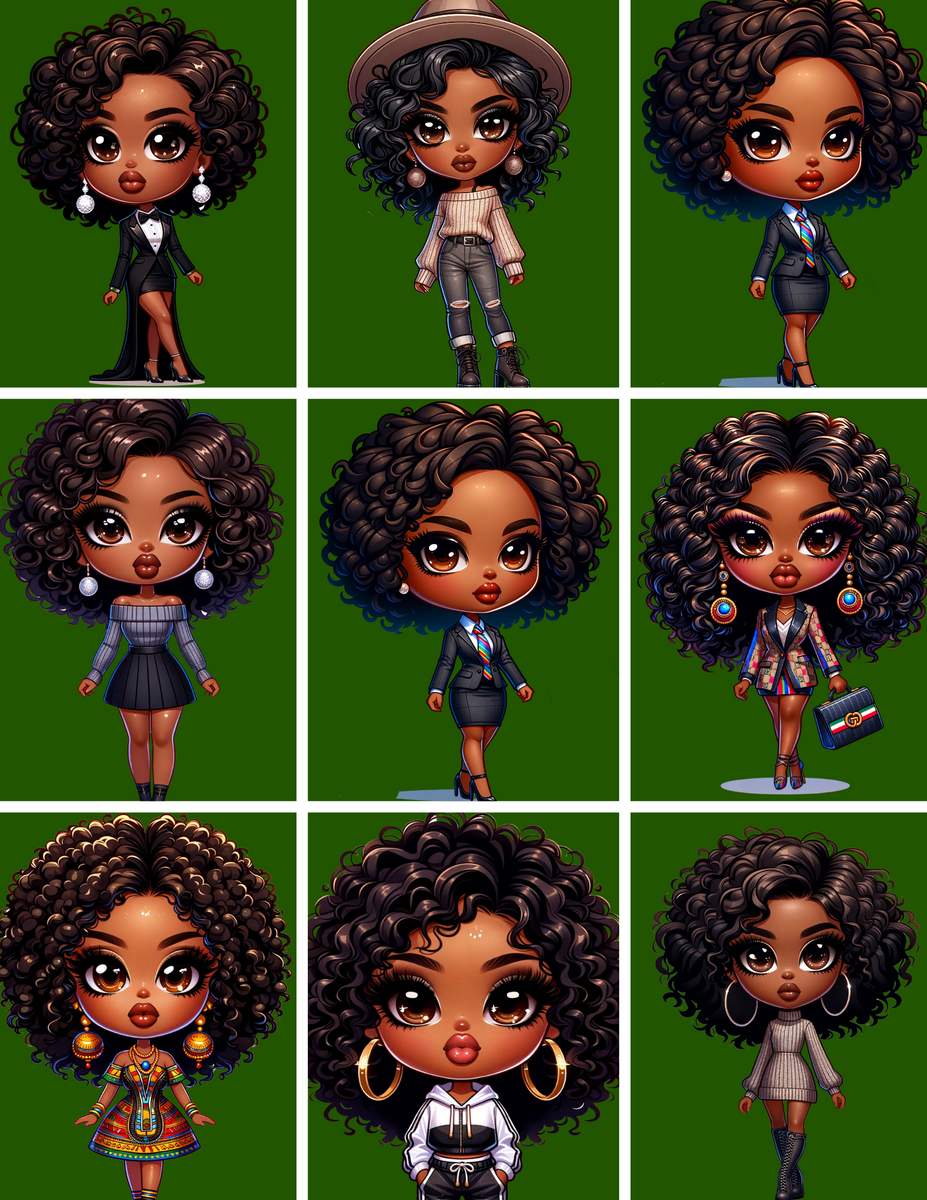 Big Head Chibi AI Prompt Guide **DIGITAL DOWNLOAD ONLY** – B Legacy ...